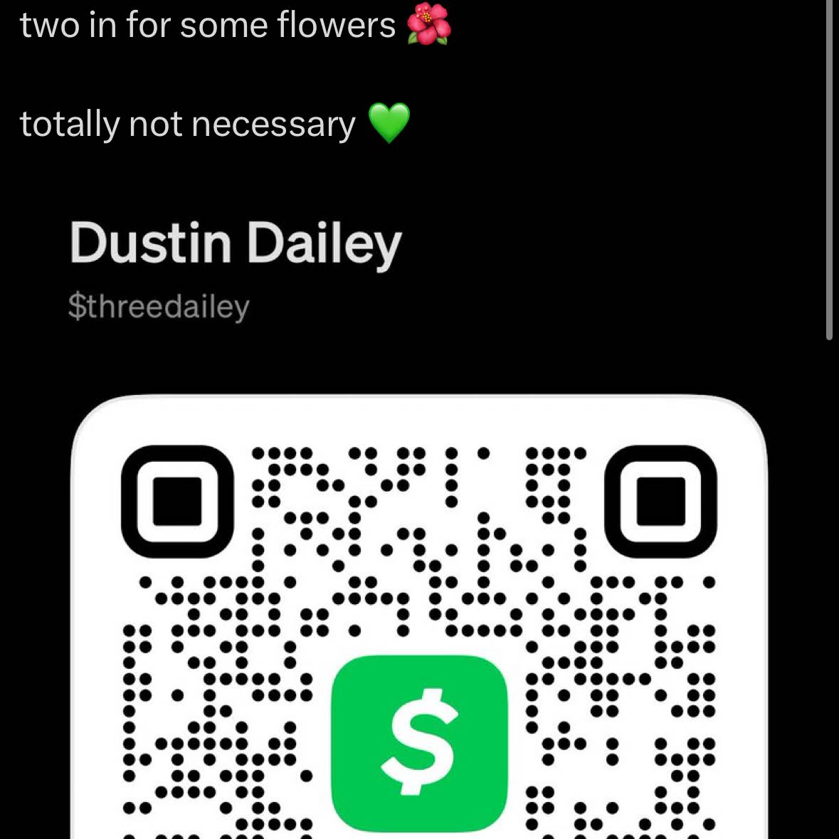 Post from dustin dailey