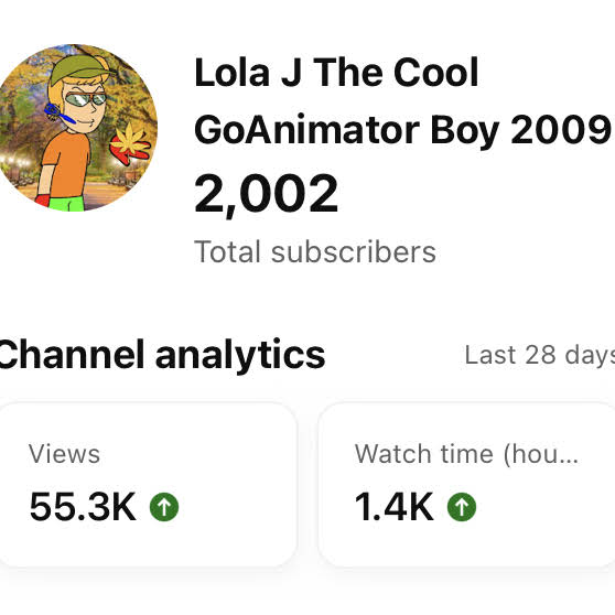 Post from L J The Cool GoAnimator Boy 2009