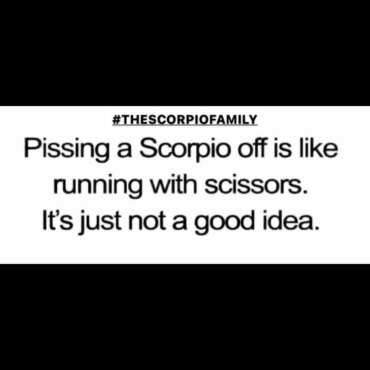 Post from THE SCORPIO FAMILY