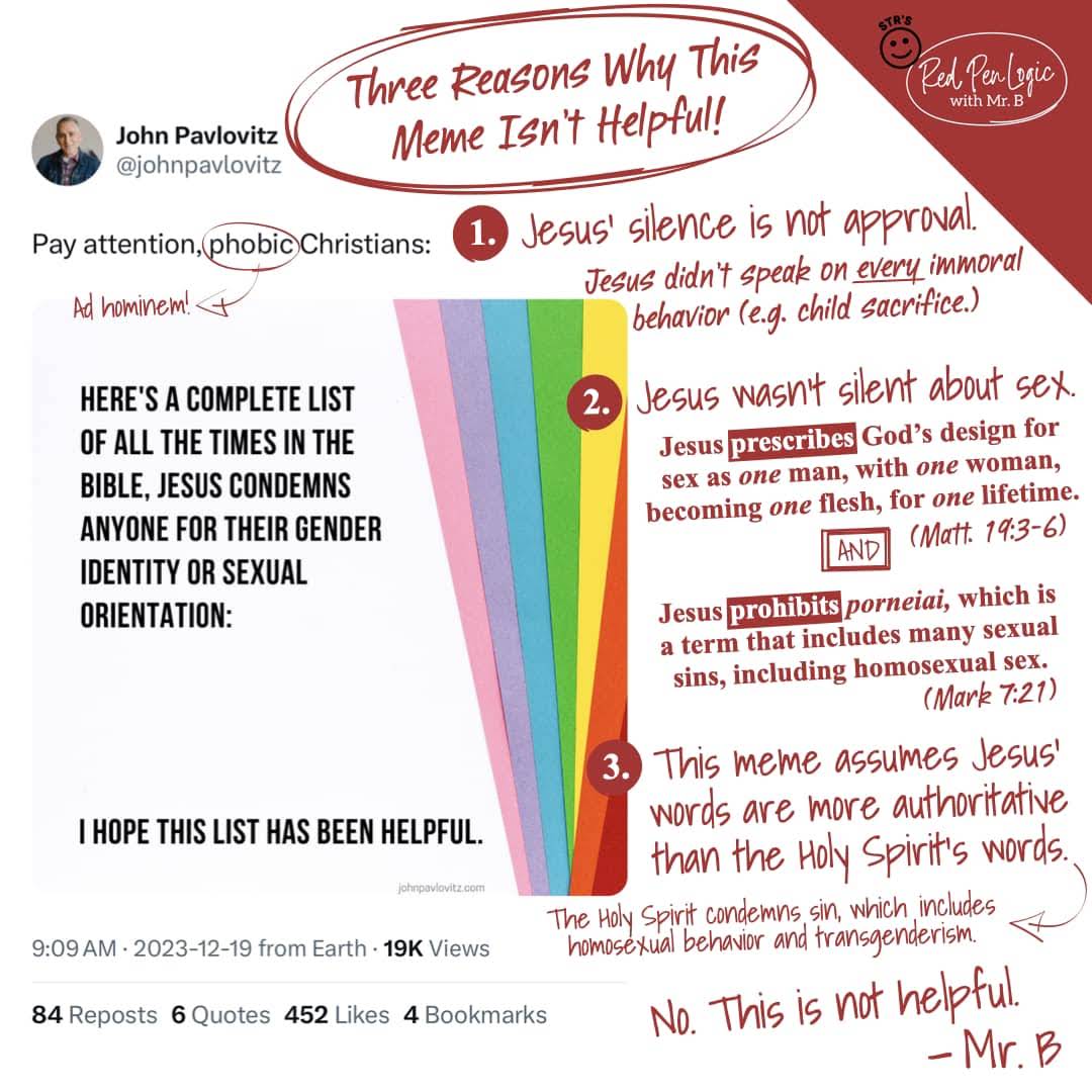 Post from Red Pen Logic