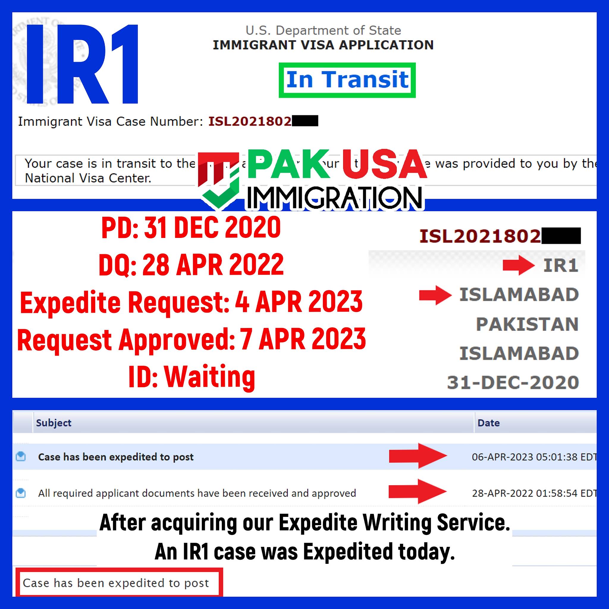 Post from Pak USA Immigration