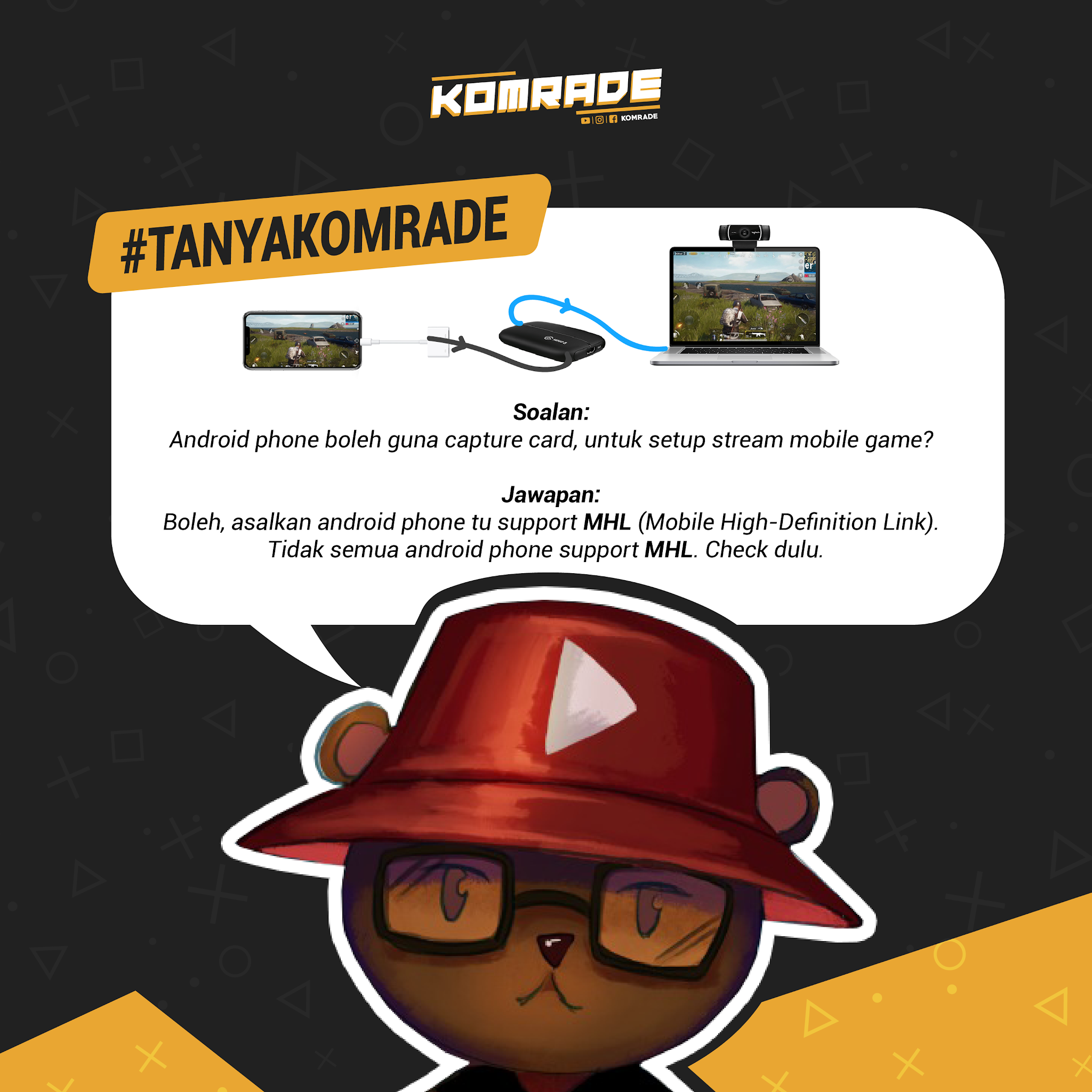Post from Komrade