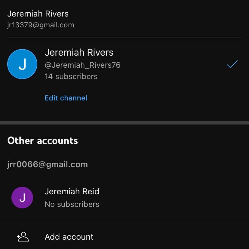 Post from Jeremiah Rivers