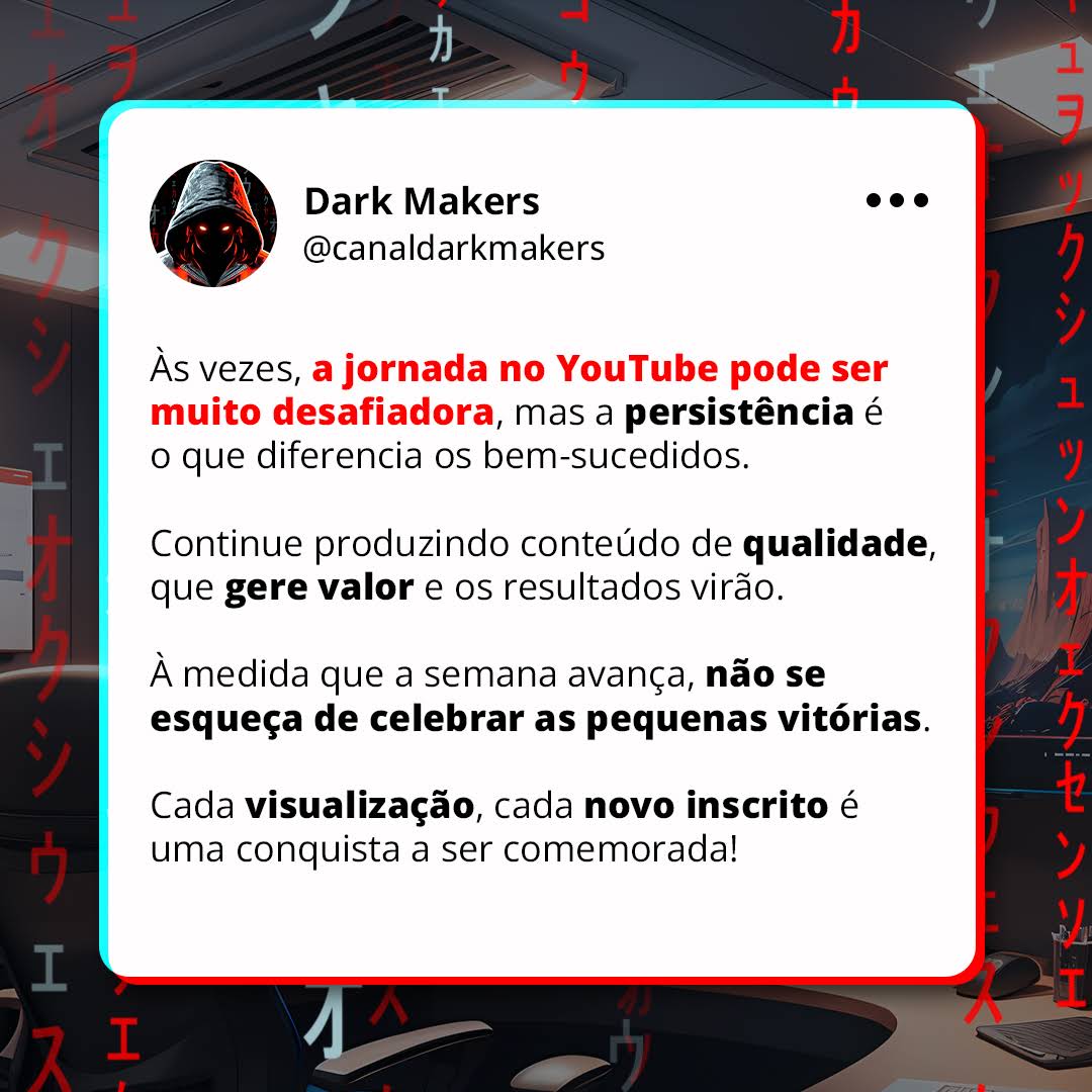 Post from Dark Makers