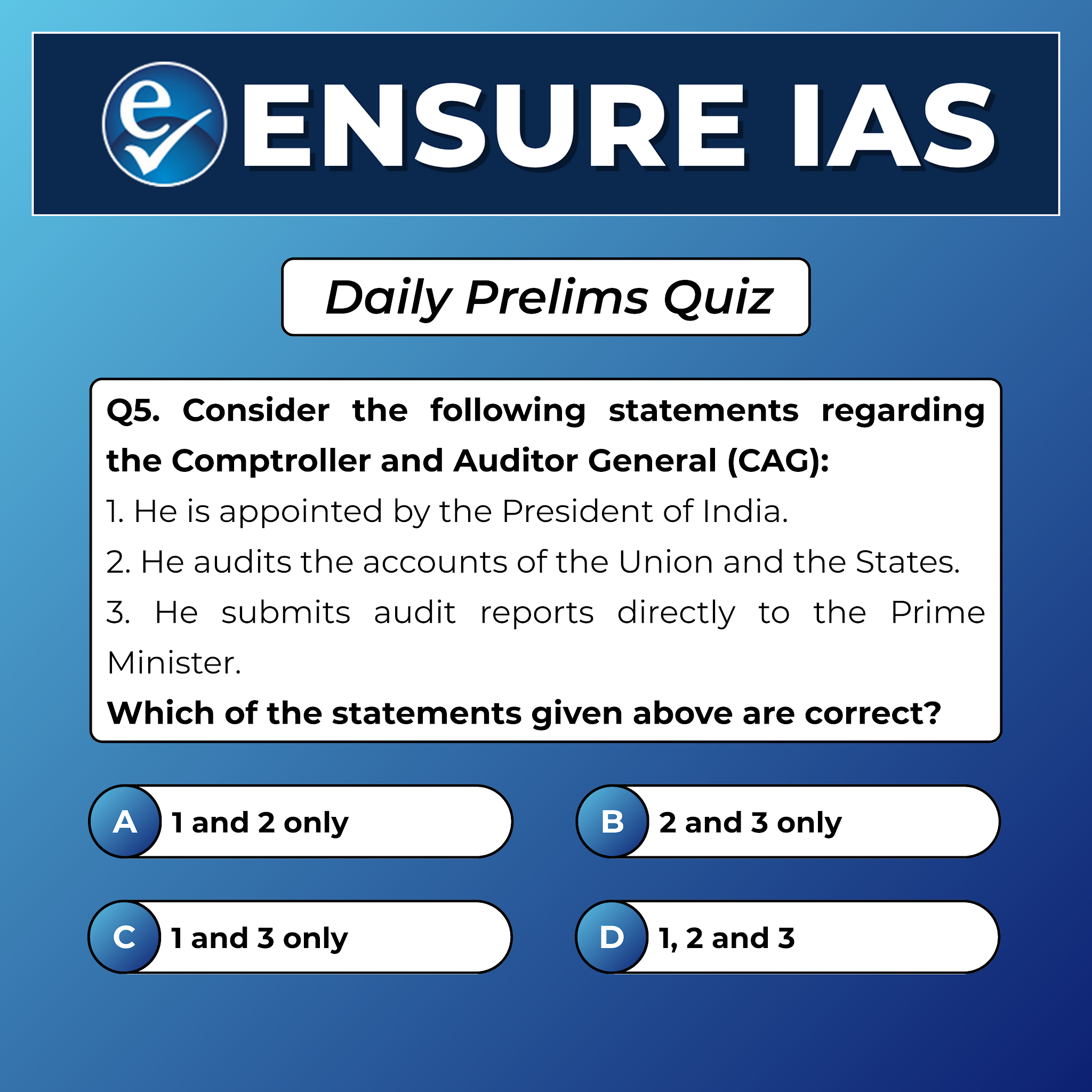 Post from ENSURE IAS By IRS 2016