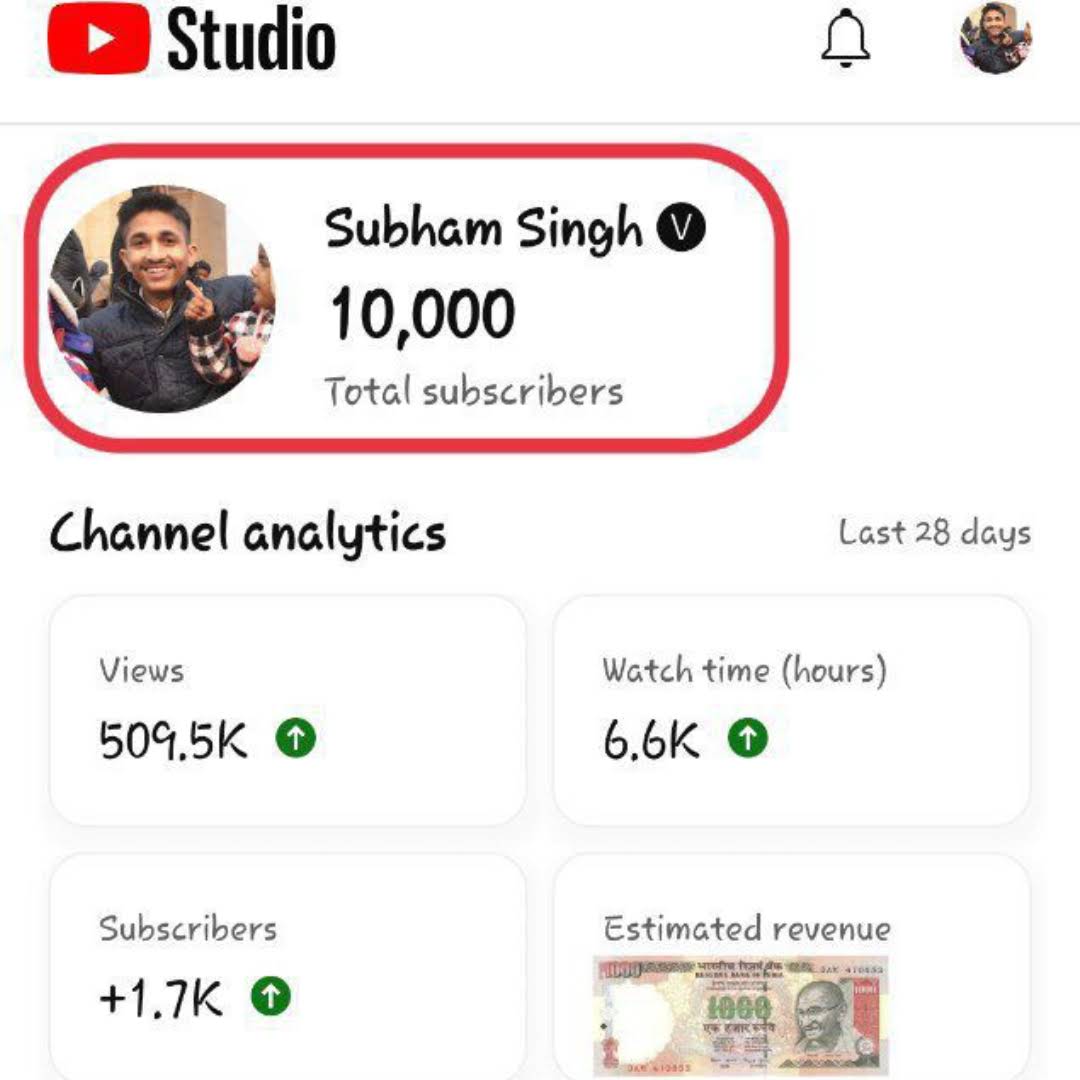 Post from Subham Singh