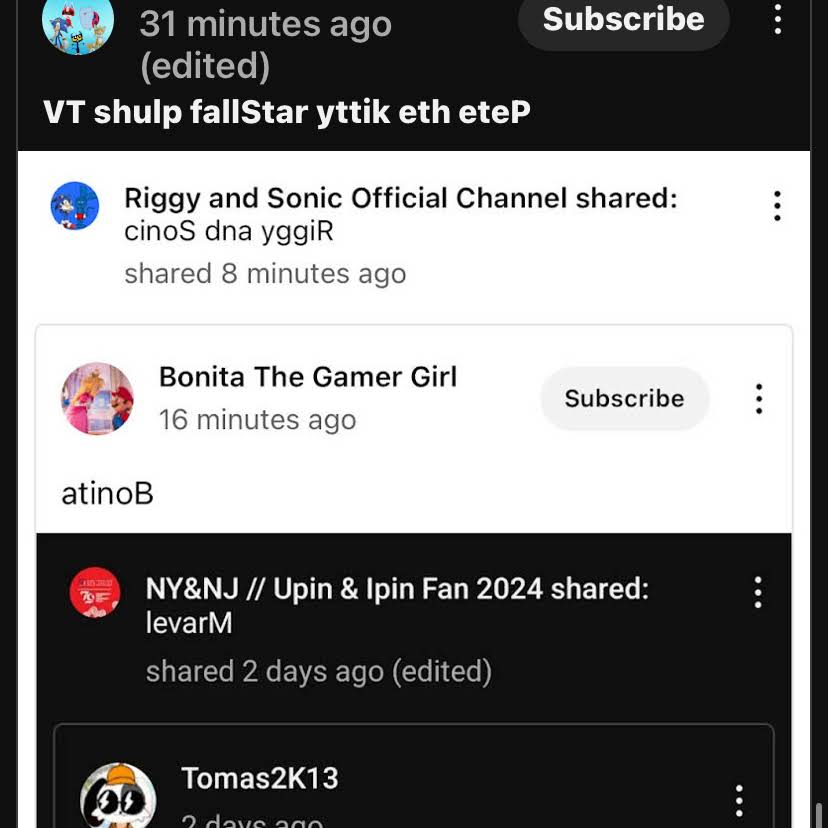 Post from Merrick Mouse