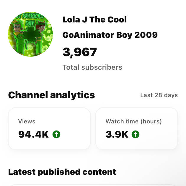 Post from L J The Cool GoAnimator Boy 2009