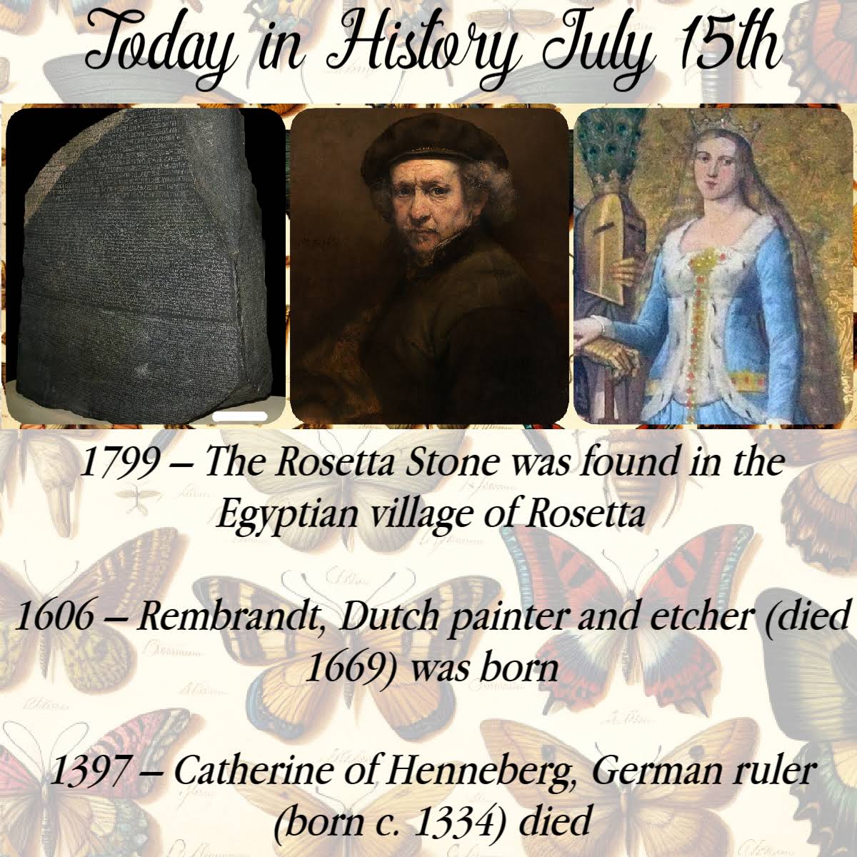 Post from Rebecca Pattison the History Buff