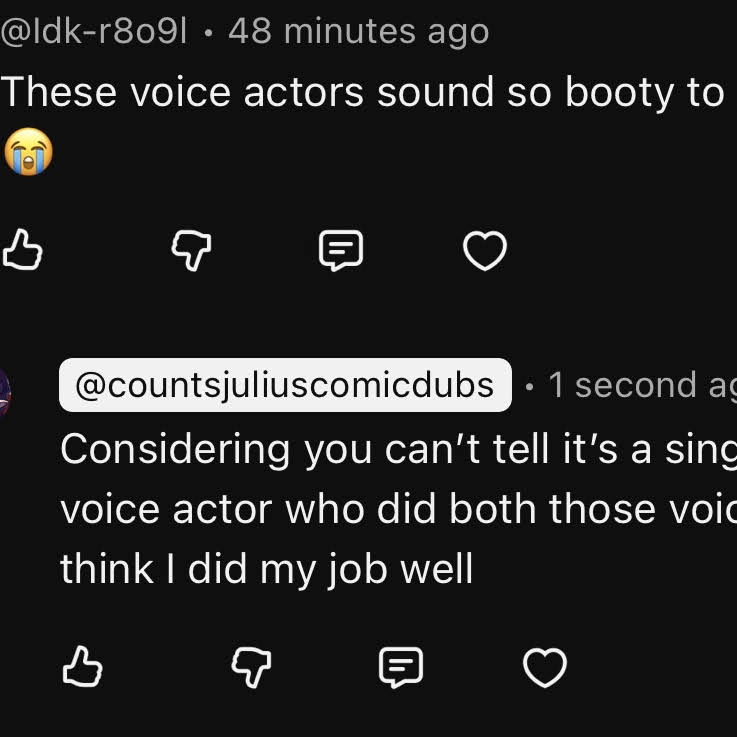 Post from Count Julius VO