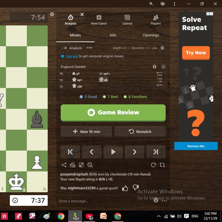 Post from DeadClapper