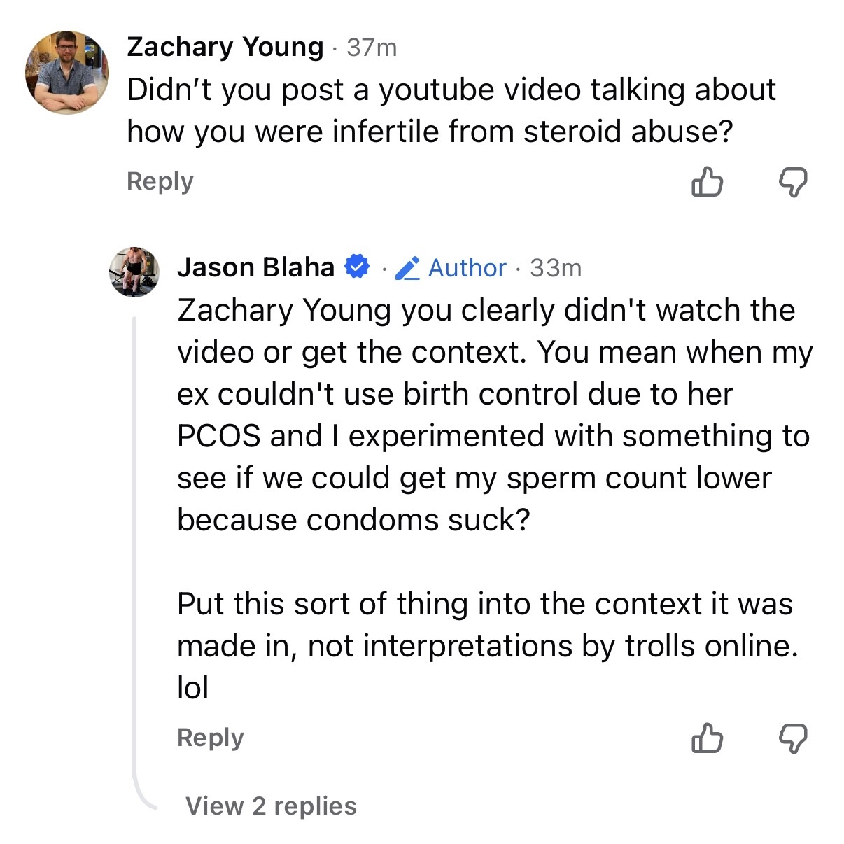 Post from Jason Blaha - Blahautism archive