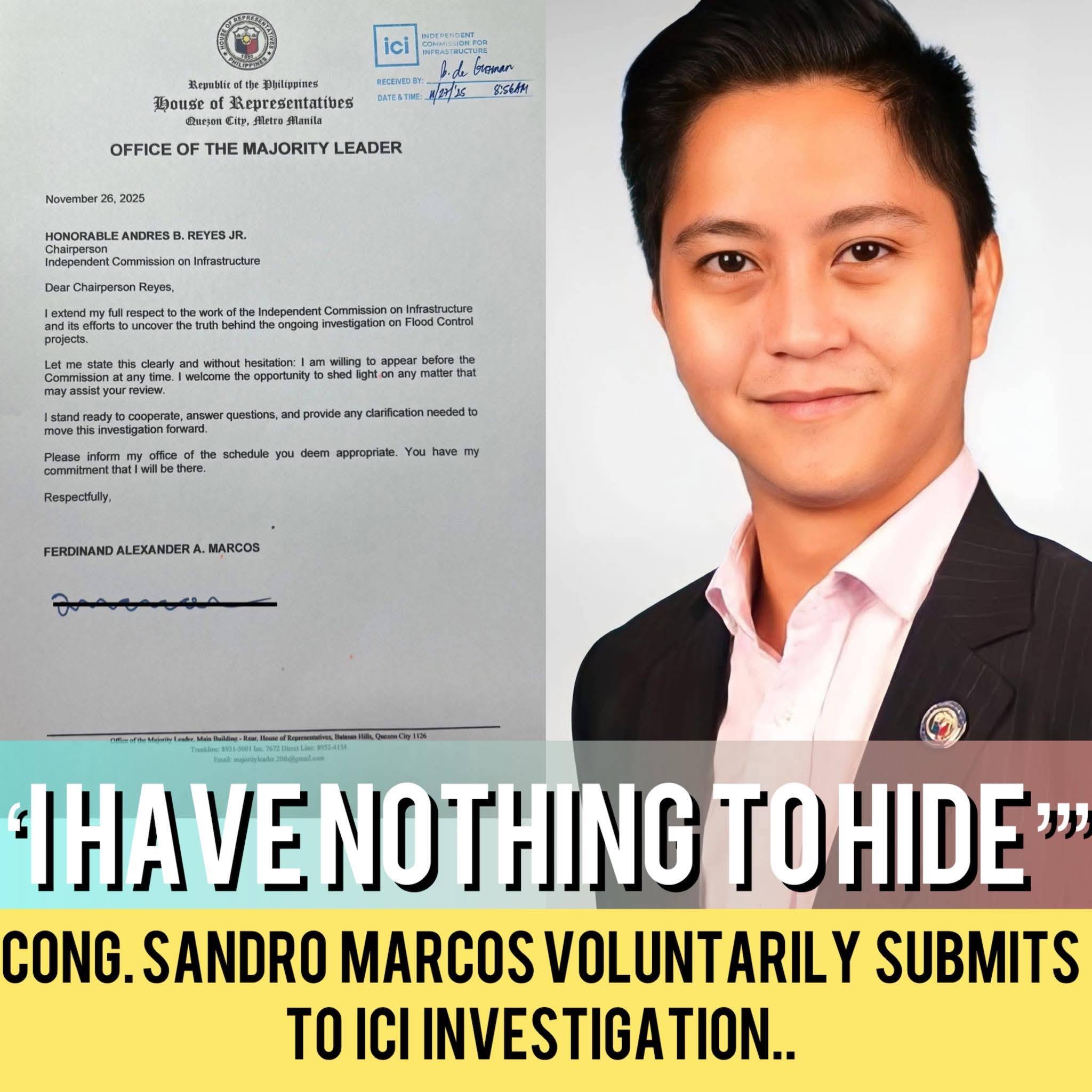 Post from JOSHUA CORPUZ - MARCOS ADMIN TRACKER