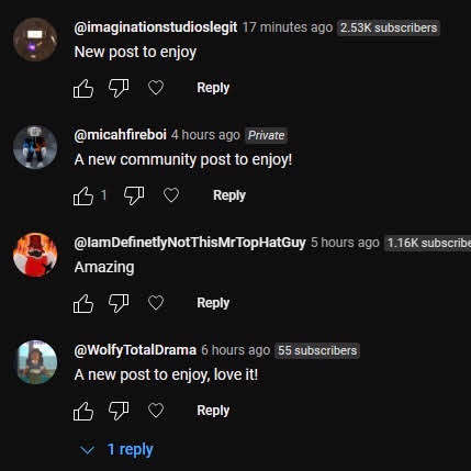 Post from Redraker