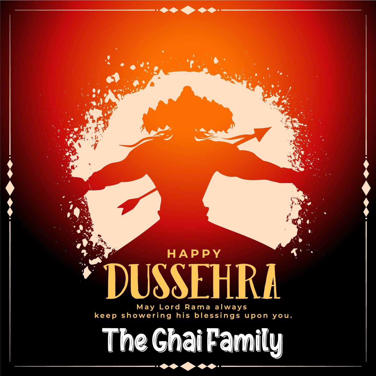 Post from The Ghai Family