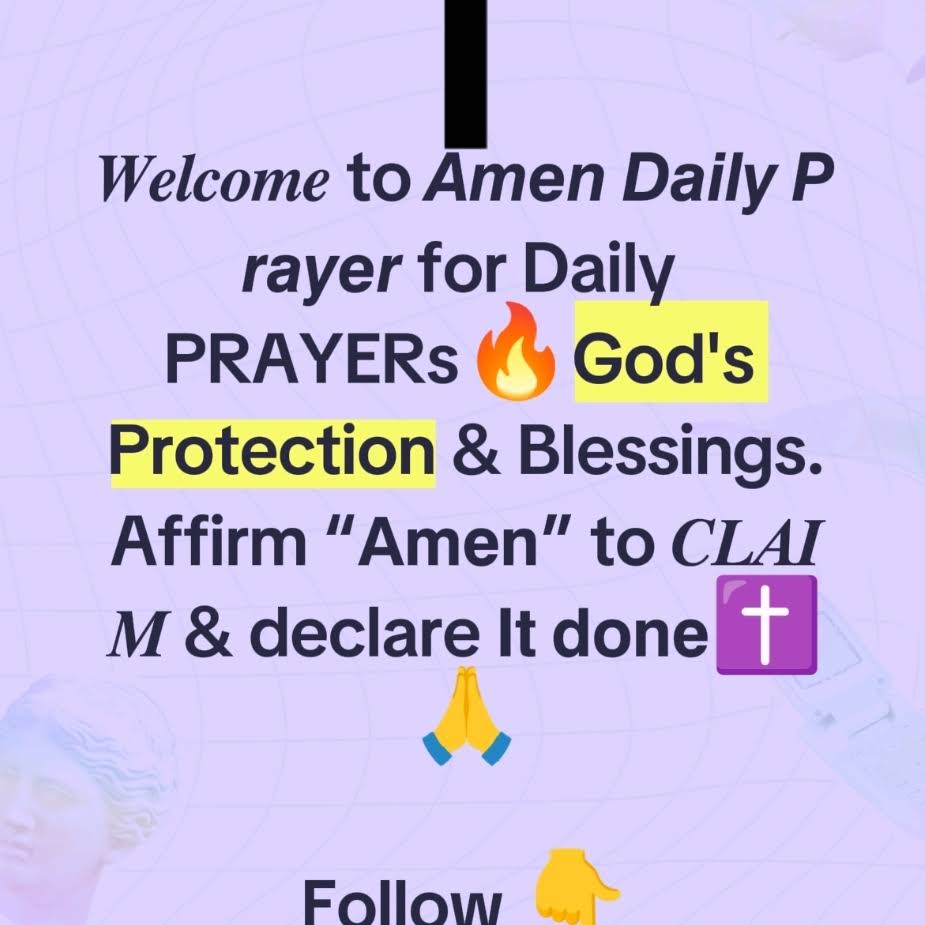 Post from Amen Daily Prayer