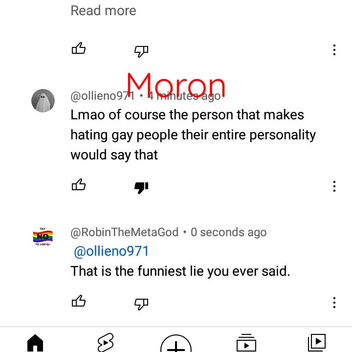 Post from Robin The Meta God (Youtube Is F-ing Stupid)