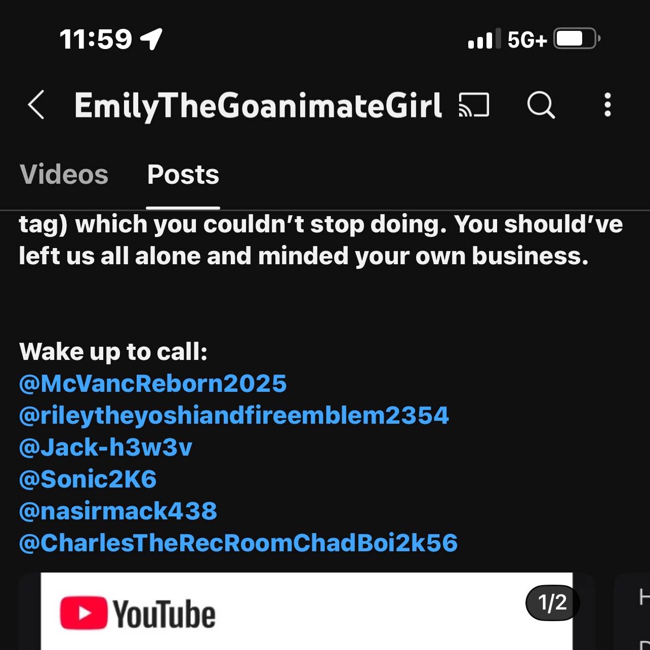 Post from YouTuber Rosie Anderson Firelight Sparkly