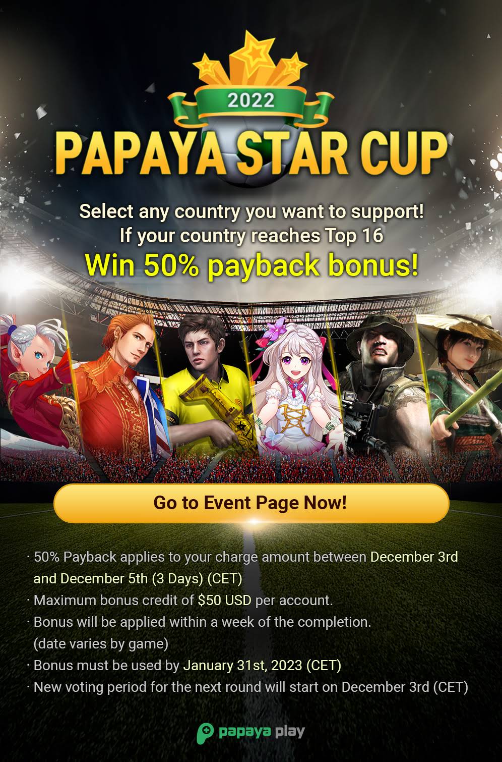 Papaya Play Papaya: New Event Is Here!