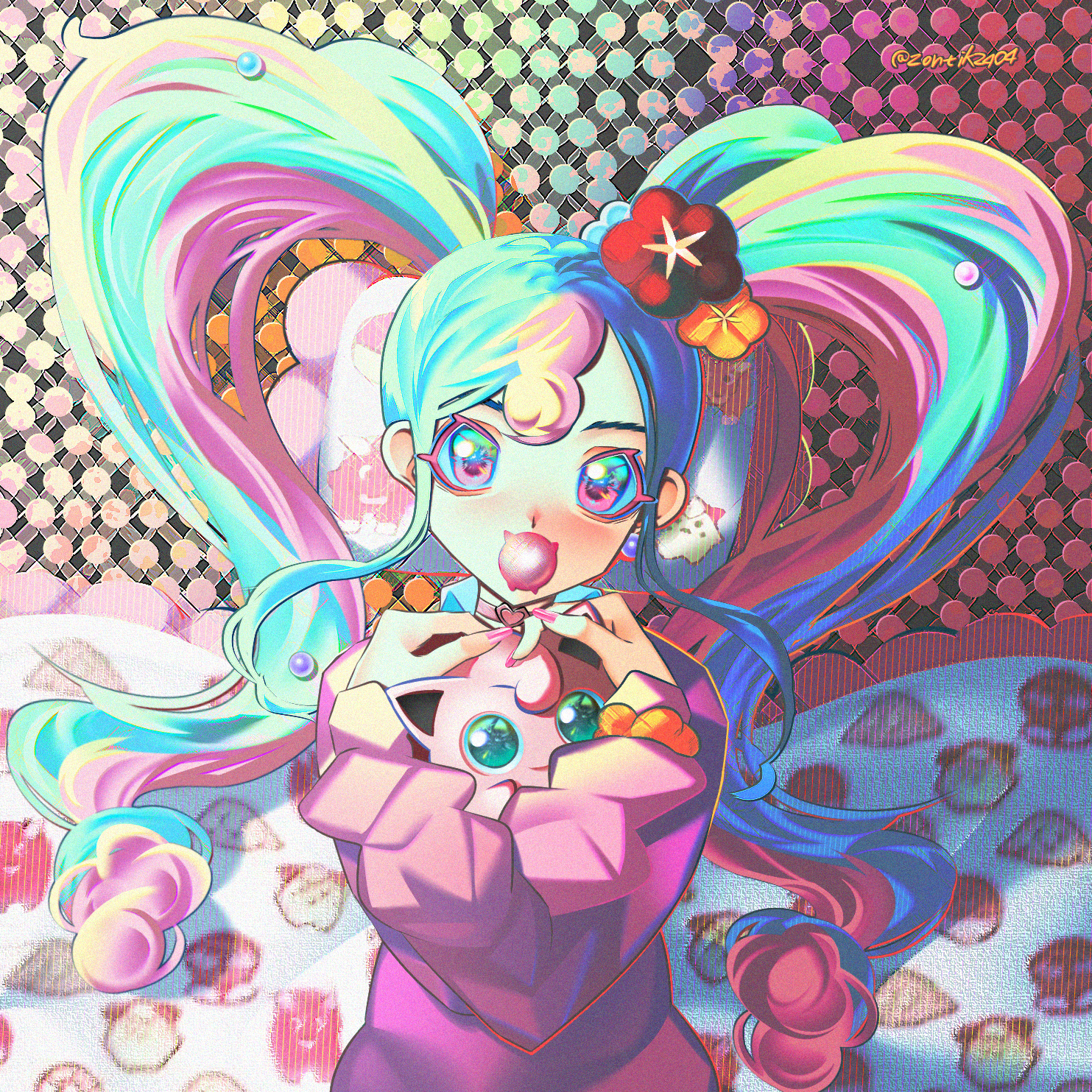 Post from 「zontik」voca song, pv, animation