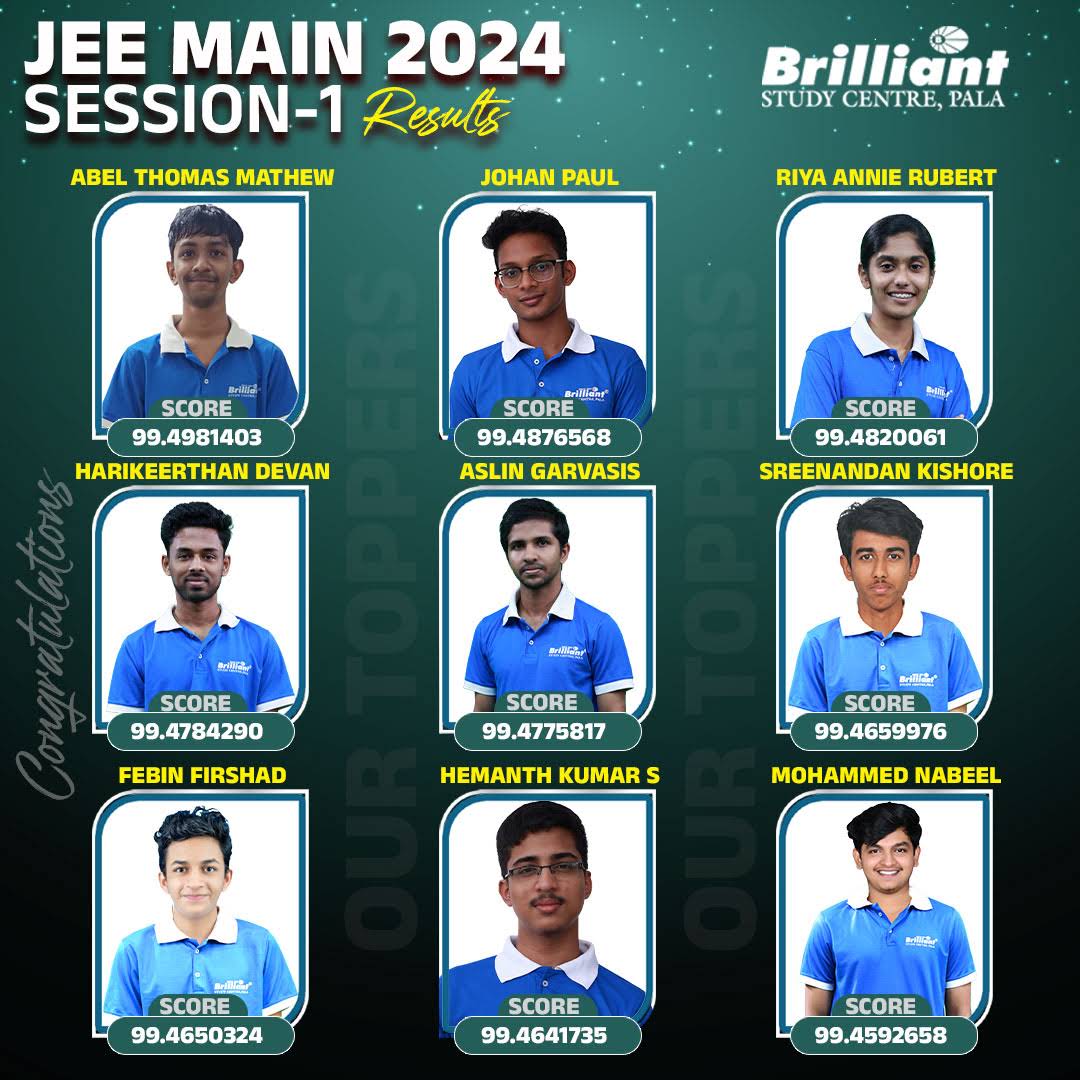 Post from Brilliant Pala - JEE Main & Adv