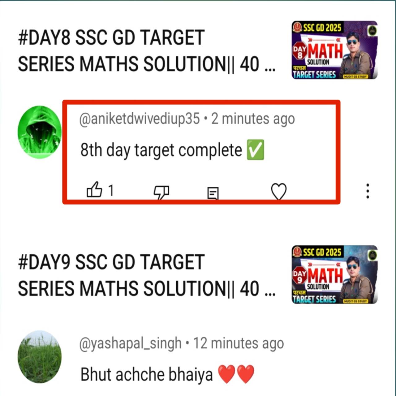 Post from Mudit GS Study