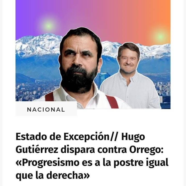 Post from Hugo Gutiérrez