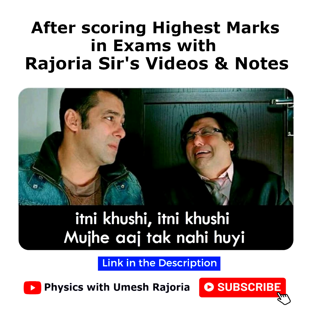 Post from PHYSICS with Umesh Rajoria