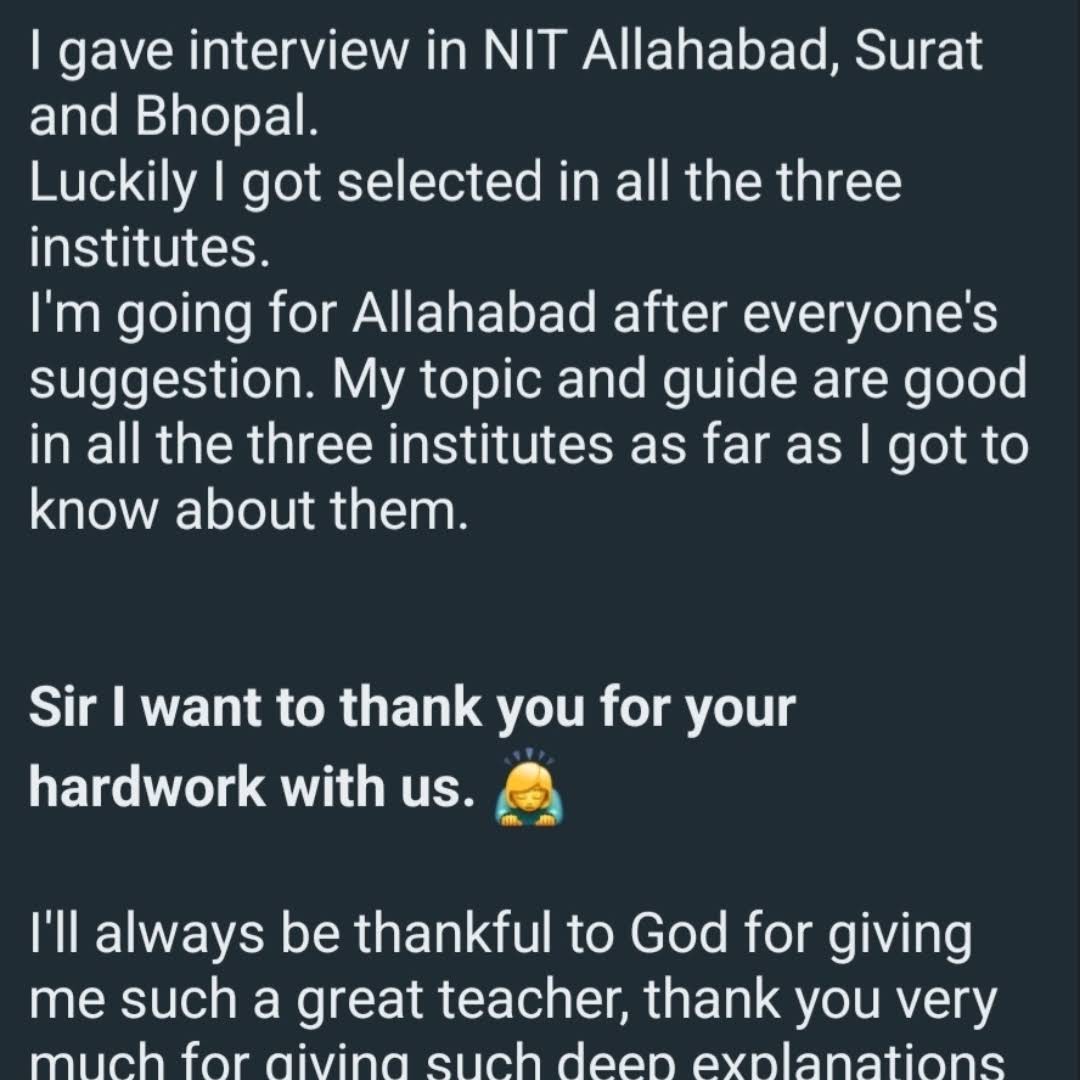 Post from SB TechMath