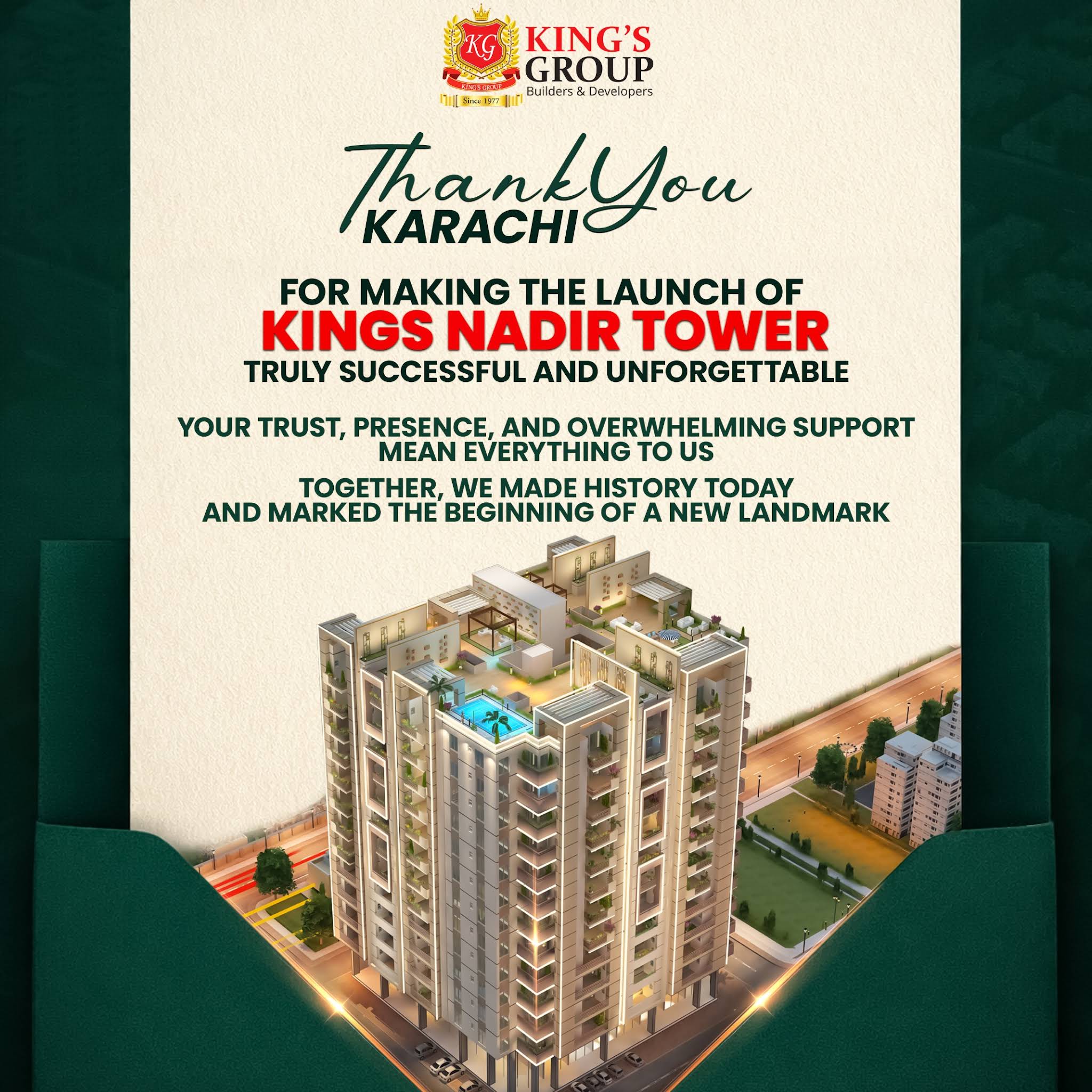 Post from Kings Group Official