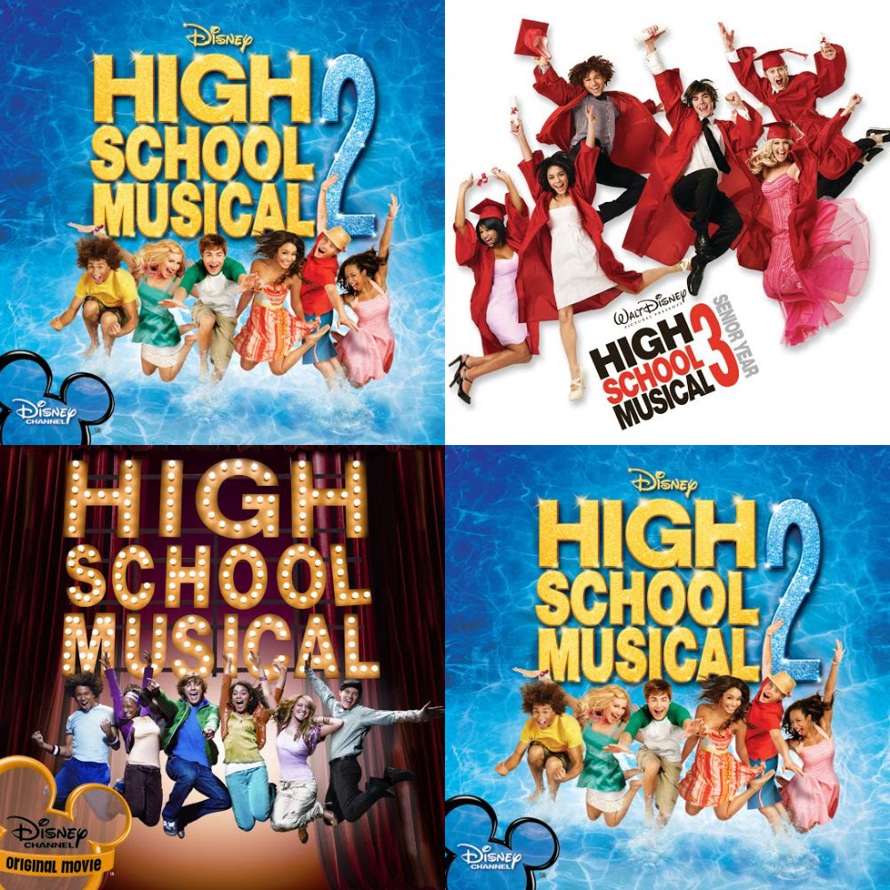 High School Musical 1 2 and 3
