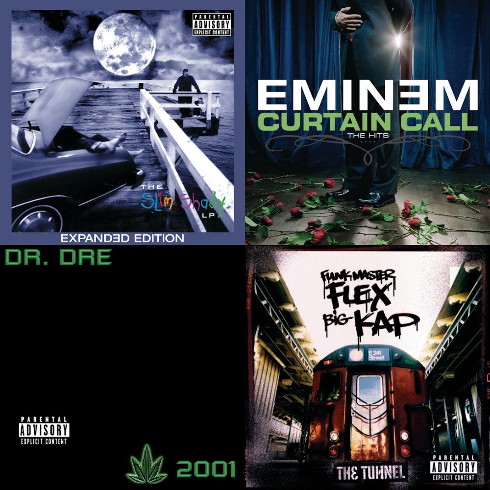 Eminem Produced by Dr. Dre Full Chronological Collection
