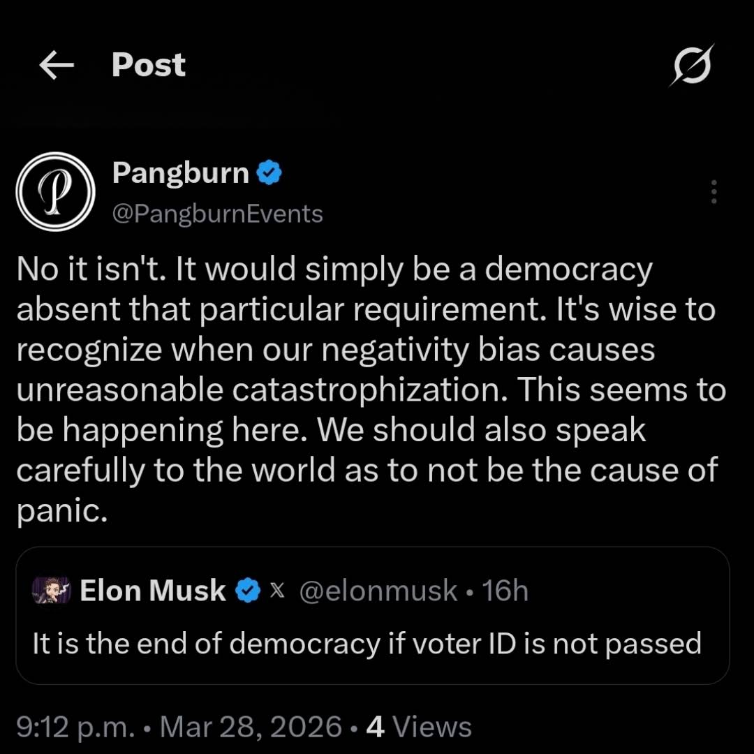 Post from Pangburn