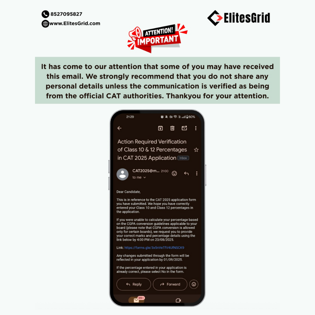 Post from ELITES GRID - CAT PREP