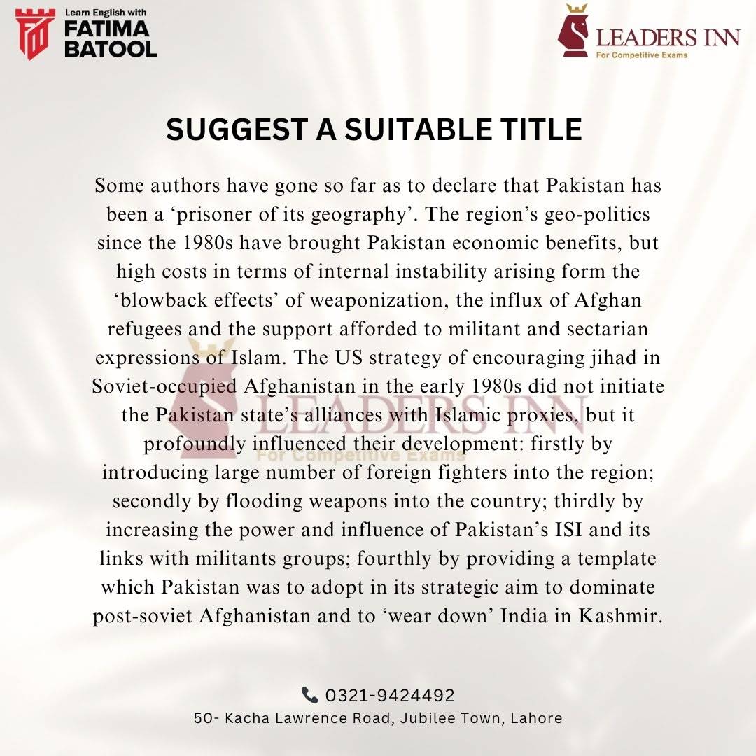 Post from Fatima Batool