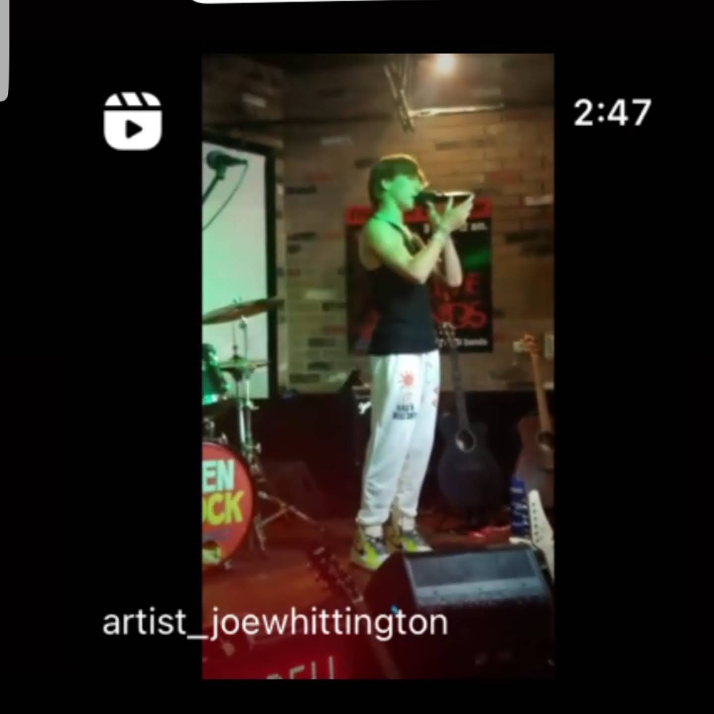 Post from Joe Whittington