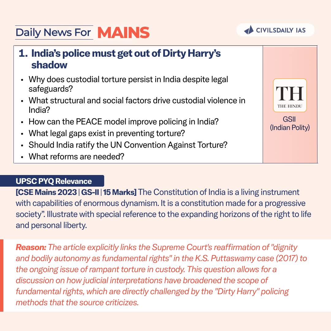 Post from Civilsdaily IAS