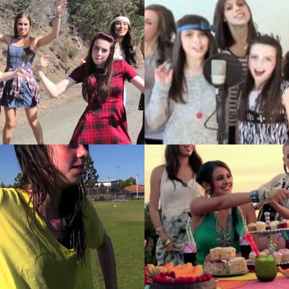 Old covers of Cimorelli