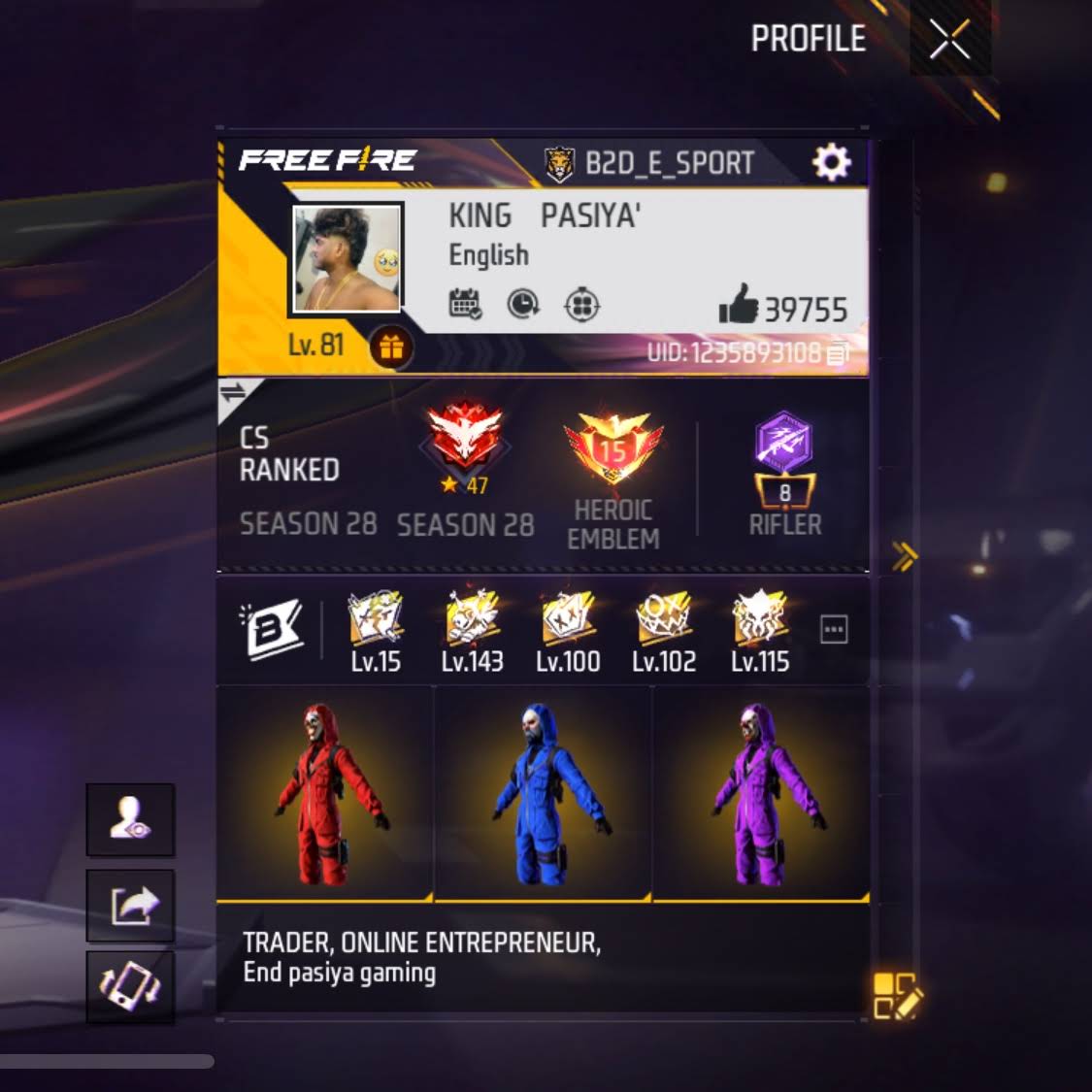 Post from Pasiya Gaming