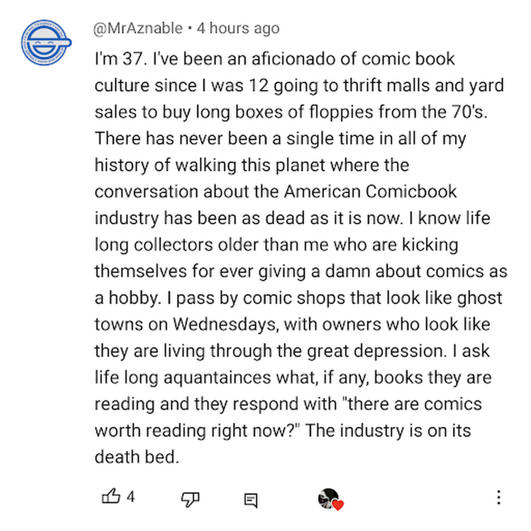 Post from Comics MATTER w/Ya Boi Zack