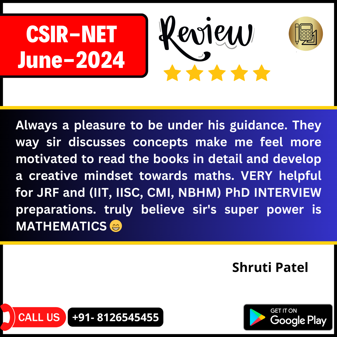 Post from SB TechMath