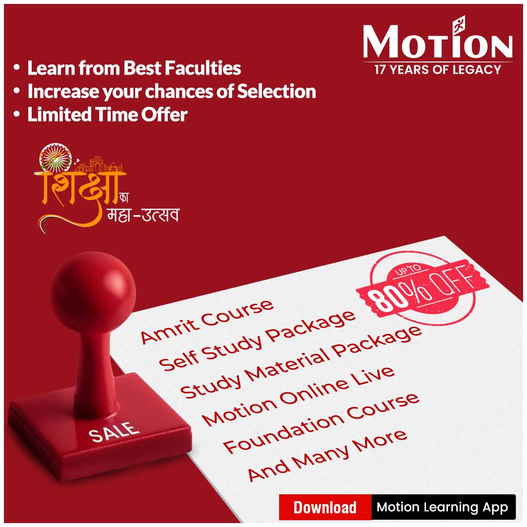 Post from Motion Online JEE & NEET