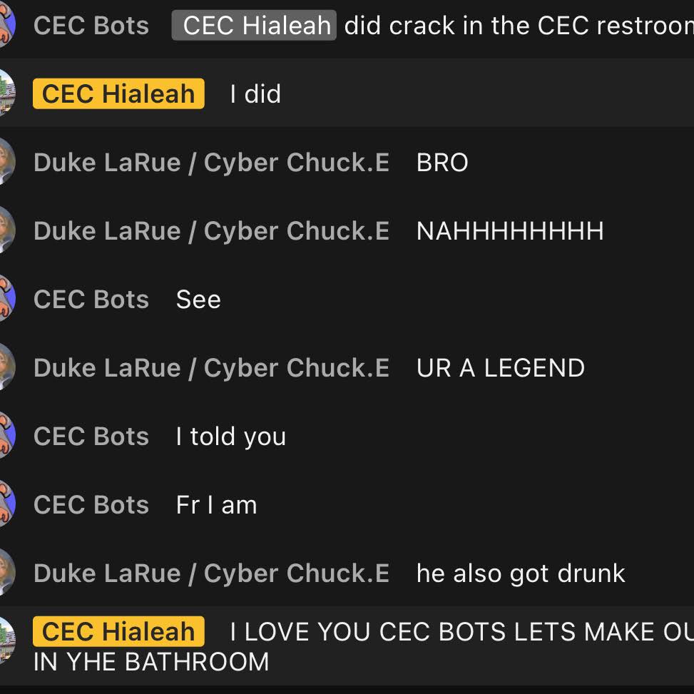 Post from CEC Hialeah