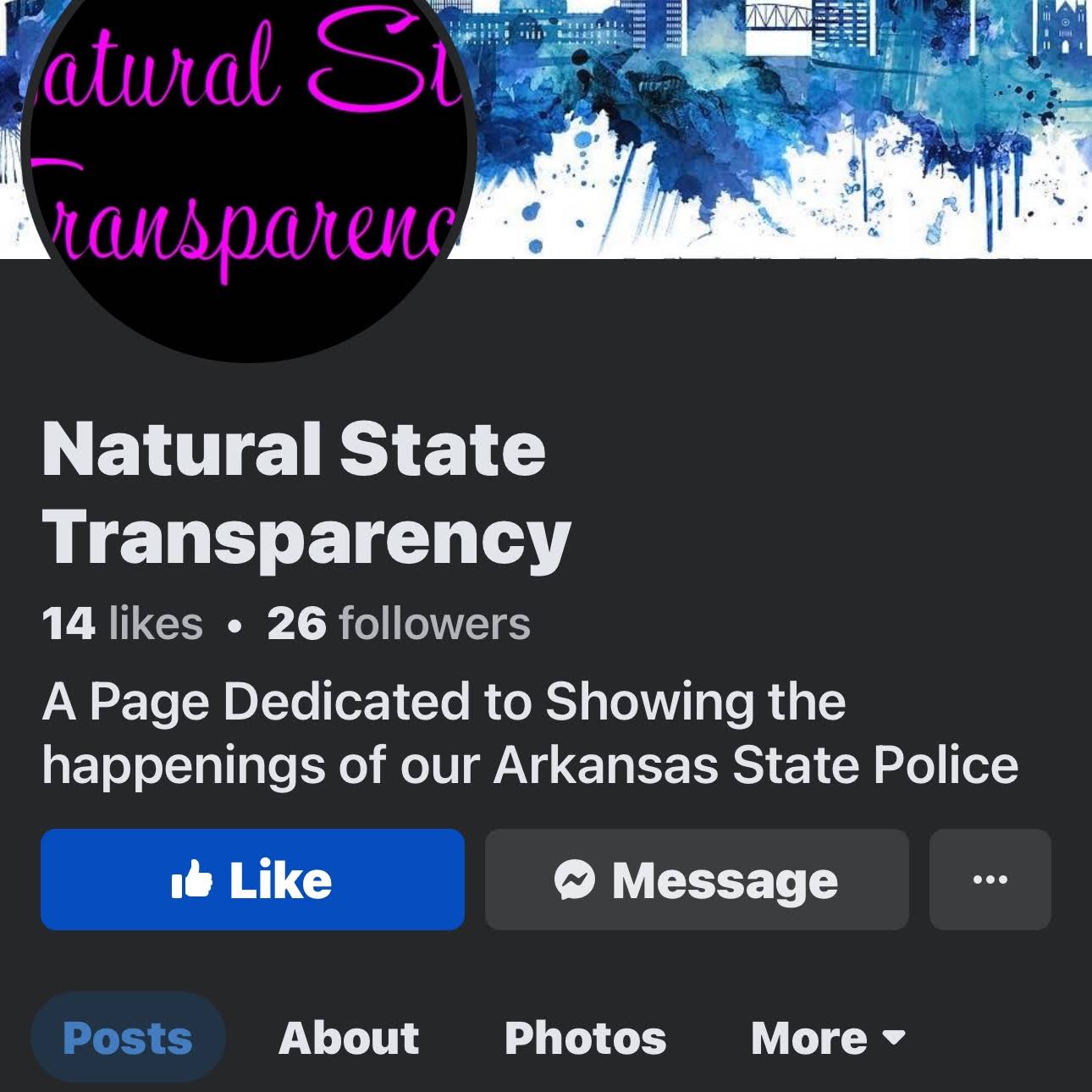 Post from Natural State Transparency
