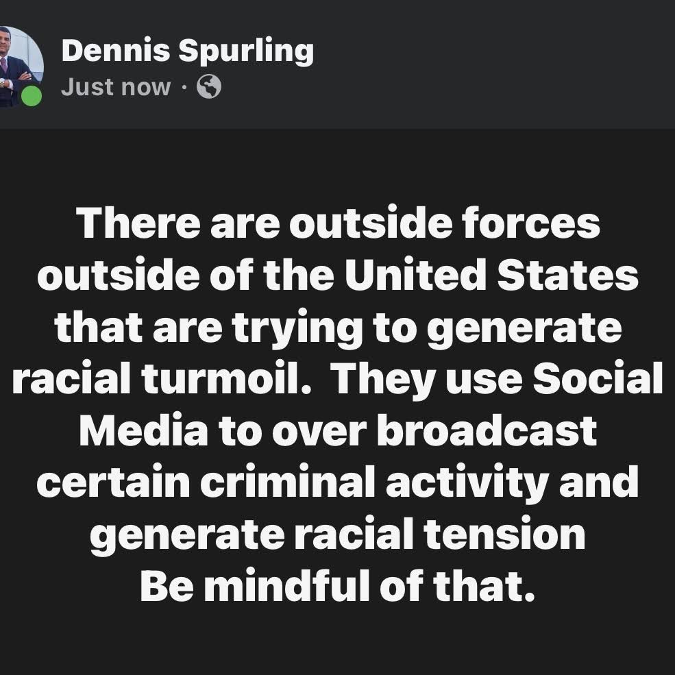 Post from Dennis Spurling Podcast