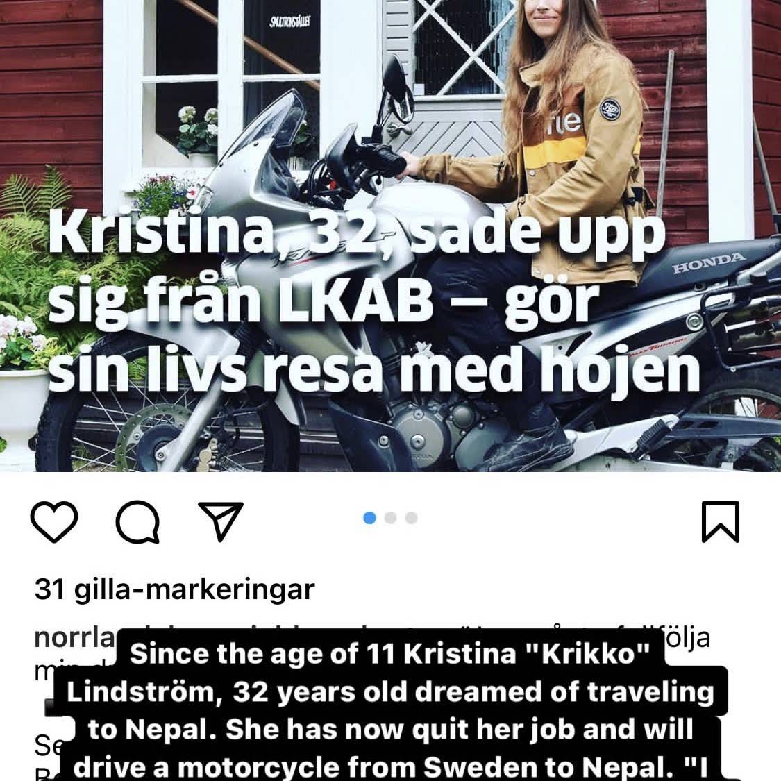 Post from Krikkos Adventure