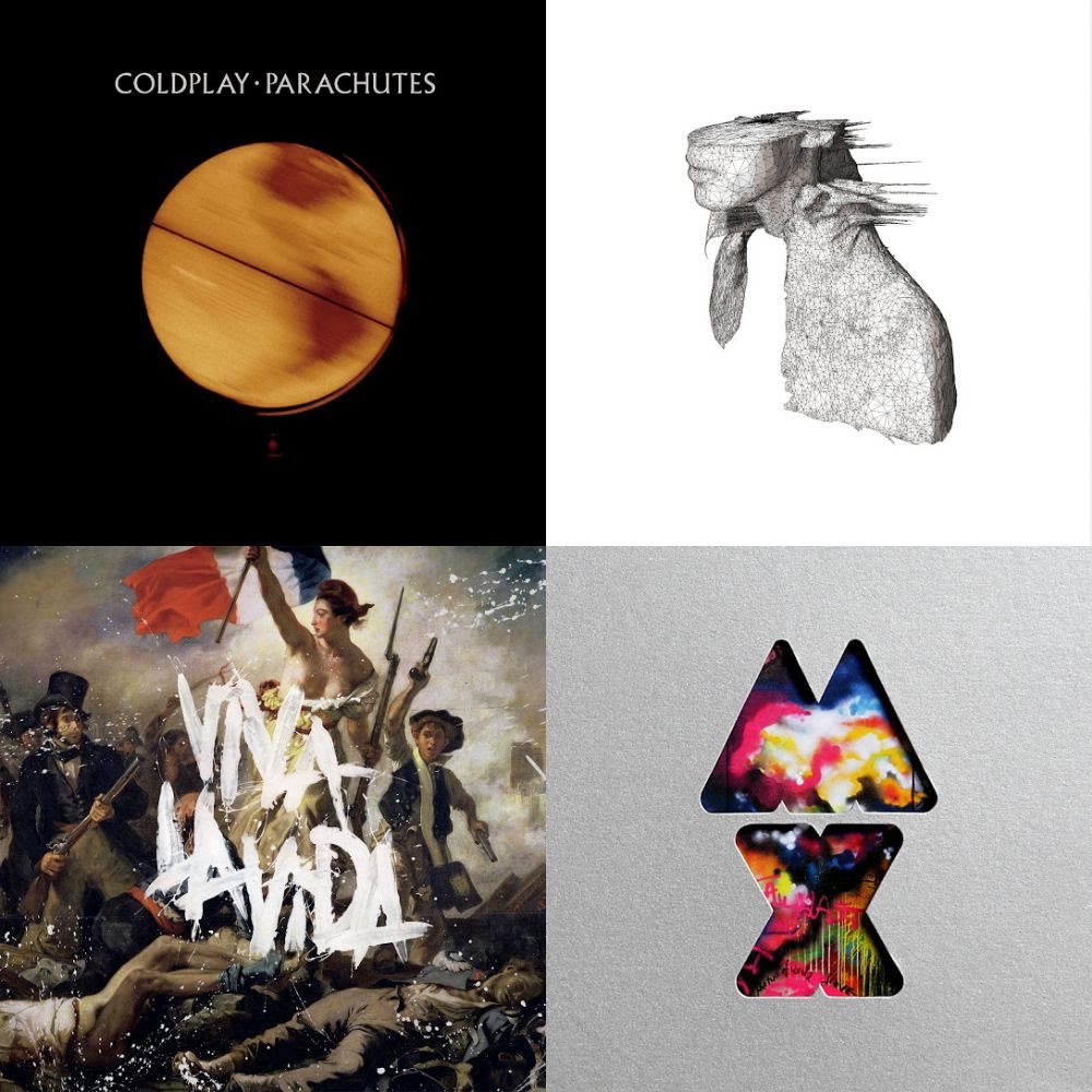 TODAS LAS CANCIONES DE COLDPLAY