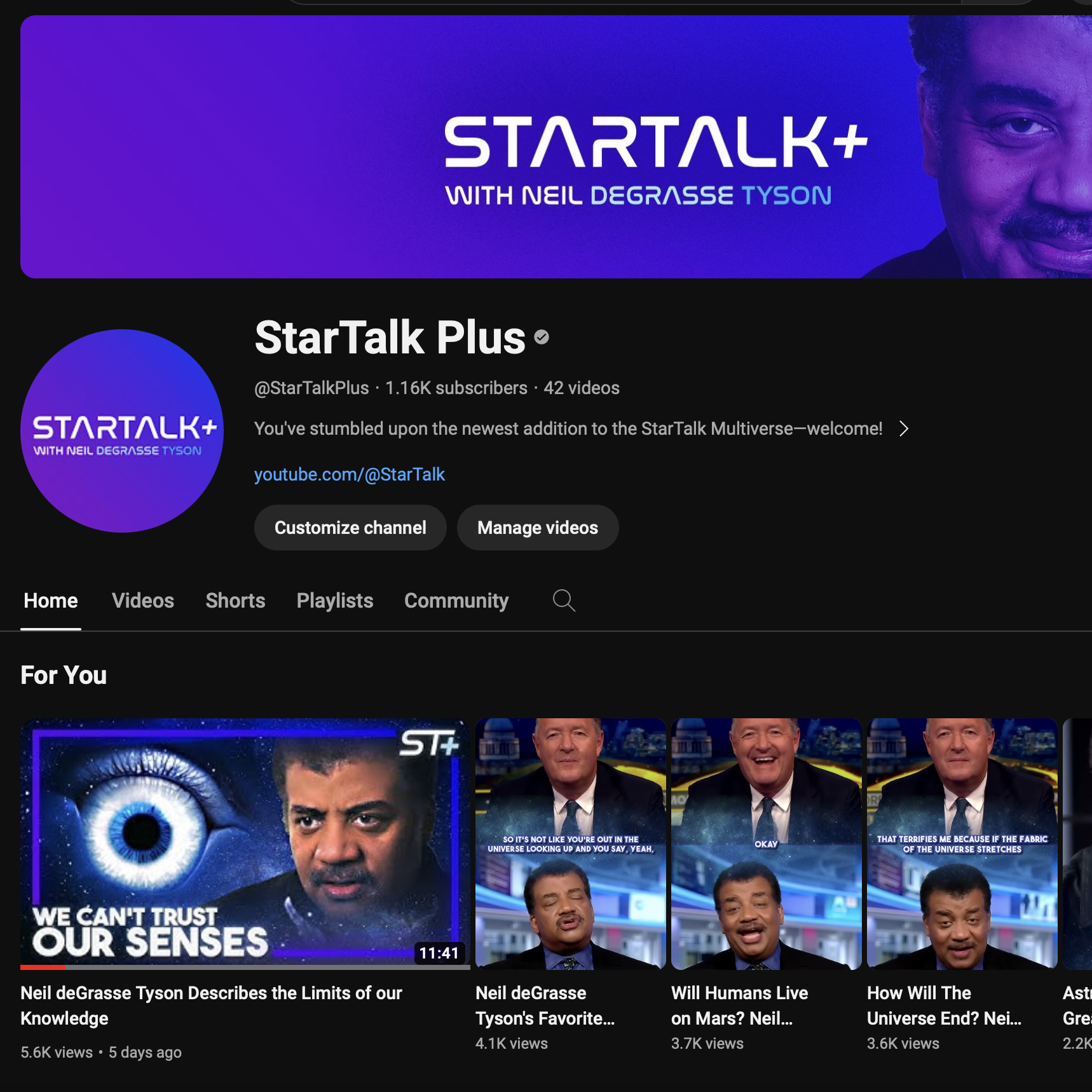 Post from StarTalk