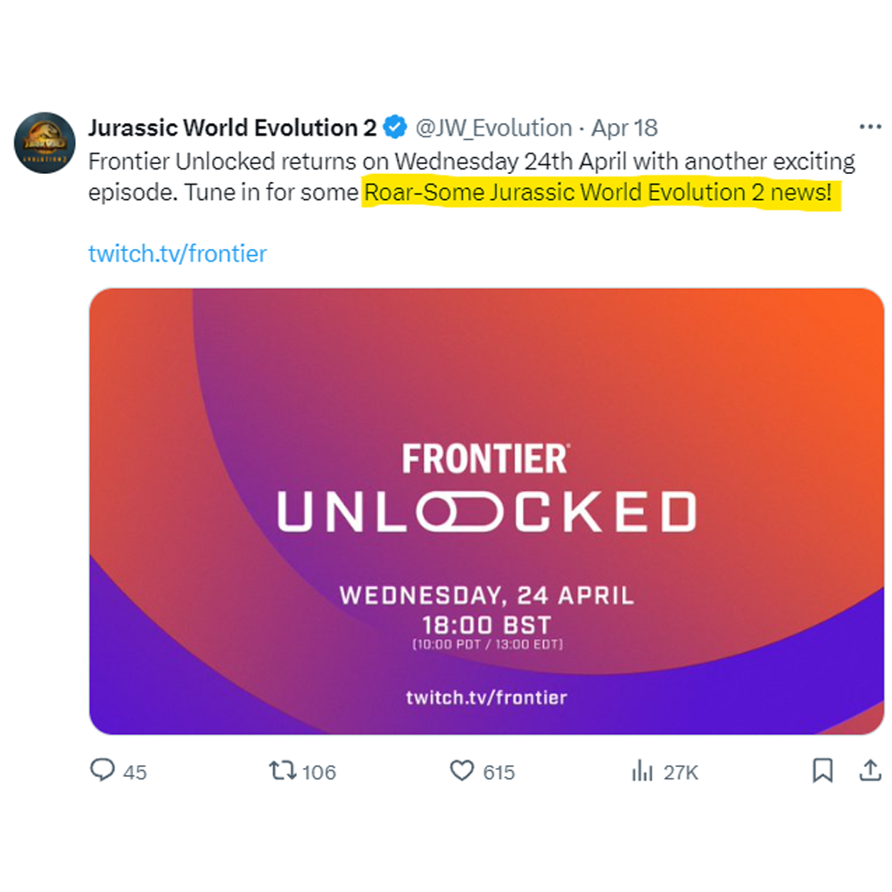 Post from Evolution Square