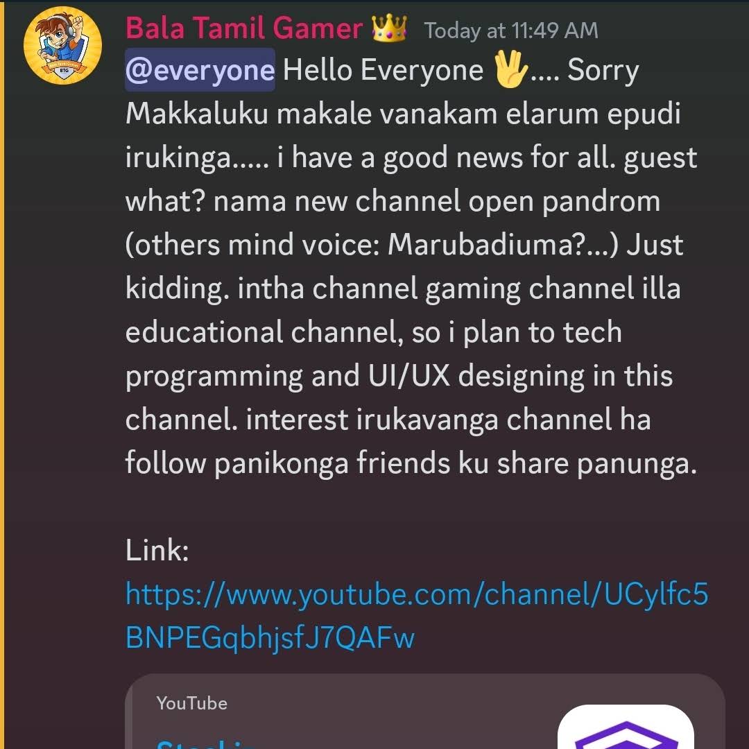 Post from Takkaru Gameru